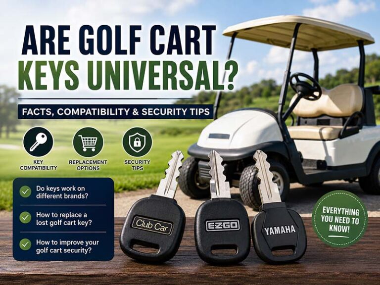 Are golf cart keys universal - ODREAMCAR